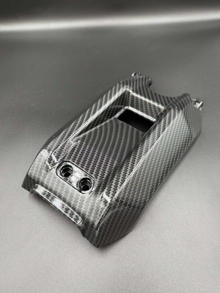 Surron Light Bee Carbon Dipped Battery Cover Lid - RS Surrons